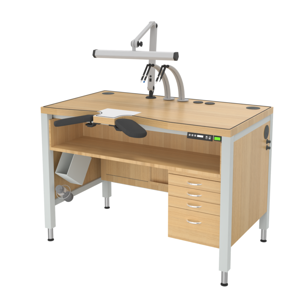 Watchmaker workbench: 4 feet version | Finework